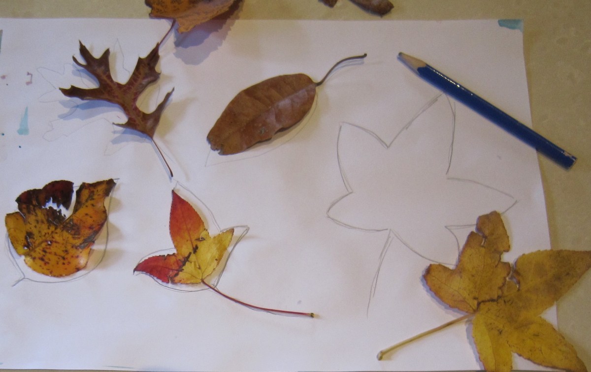 Autumn Leaves- easy home school lesson! - Primary School Art