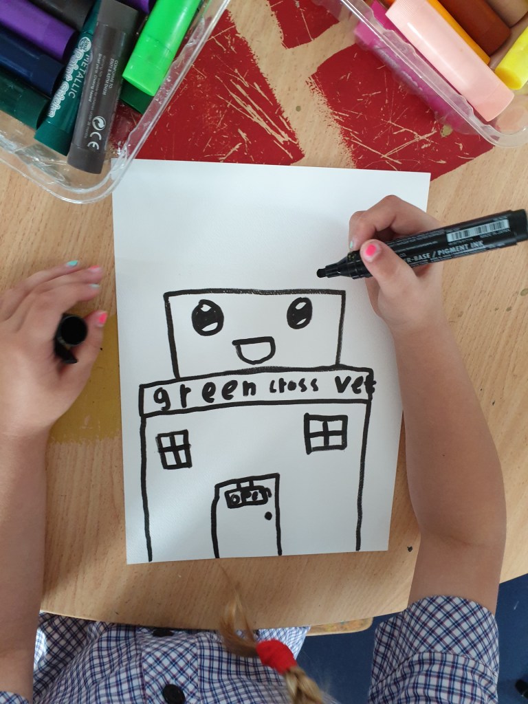 Places in my Community~ James Rizzi inspired. Yr 1-2 art lesson ...