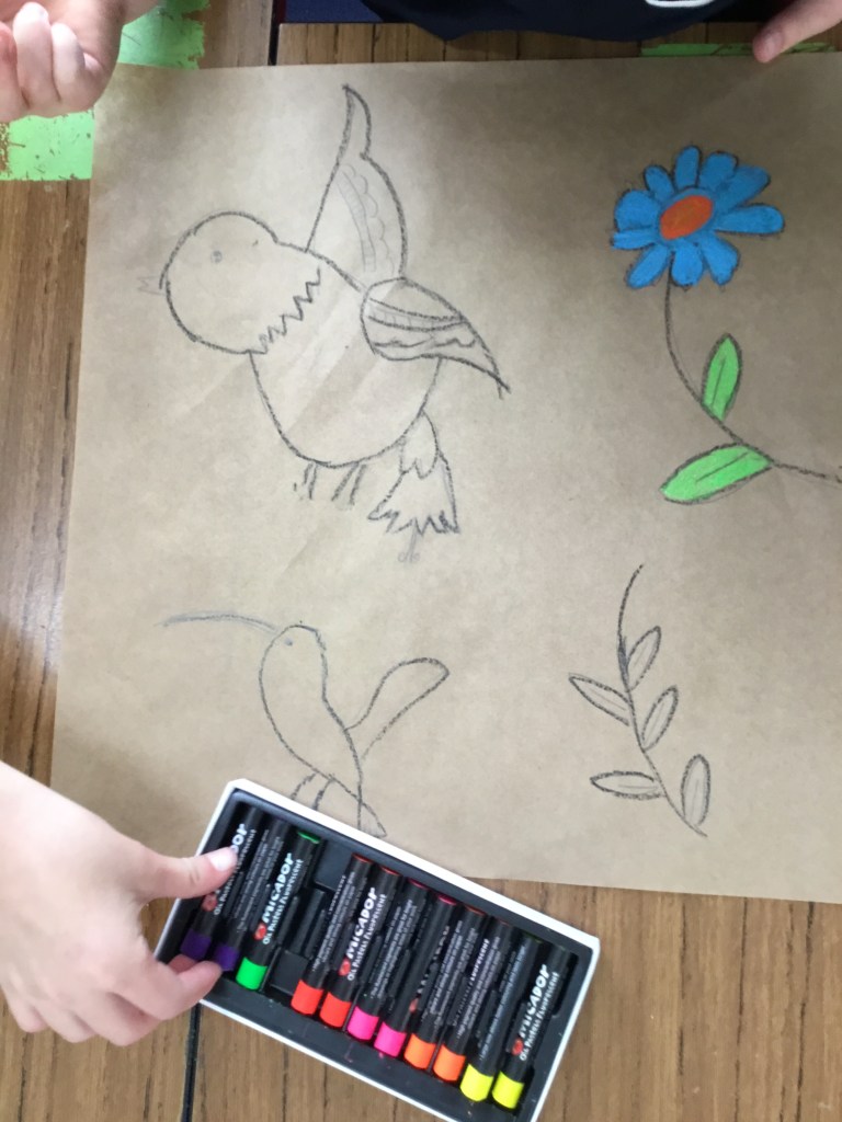 Mexican Amate ‘Bark’ Art ~ Year 1/2 - Primary School Art