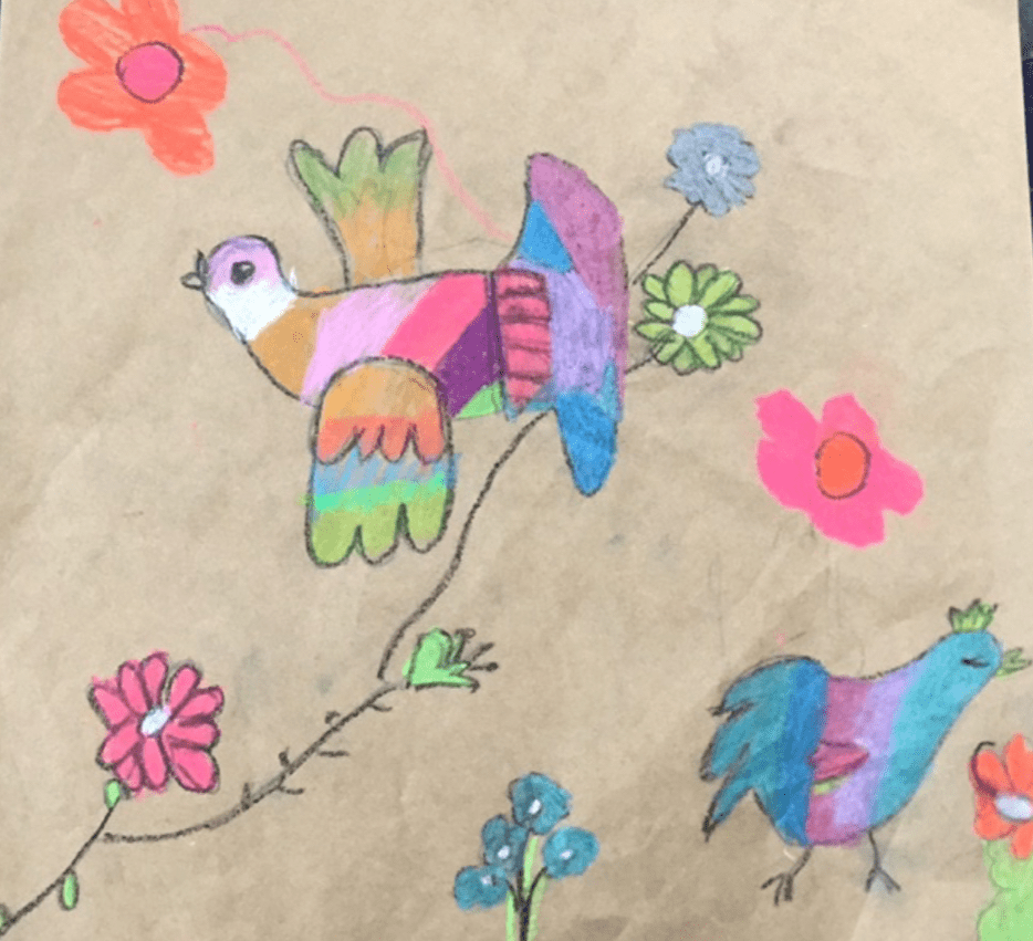 Mexican Amate ‘Bark’ Art ~ Year 1/2 - Primary School Art