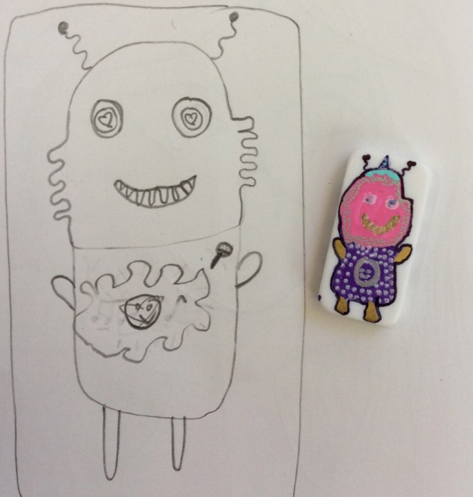 BOTJOY inspired by Gary Hirsch - Primary School Art