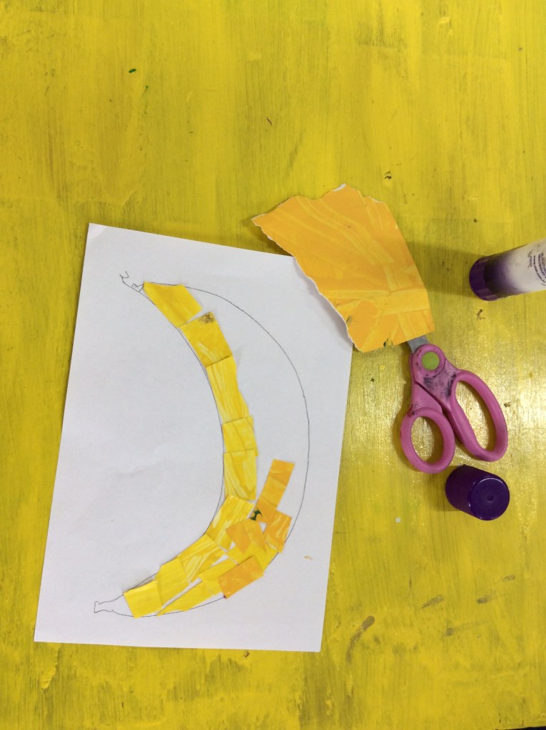 Fruit & Vegetable Collages ~ Year 1 - Primary School Art