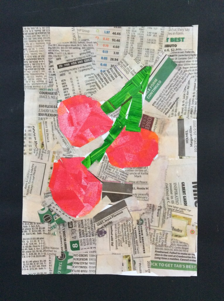 Fruit & Vegetable Collages ~ Year 1 - Primary School Art
