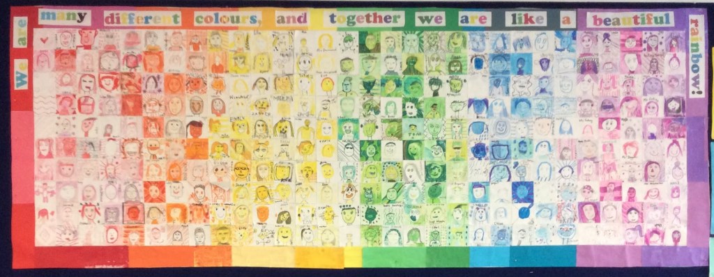 Whole School Collaborative ‘Murals’ - Primary School Art